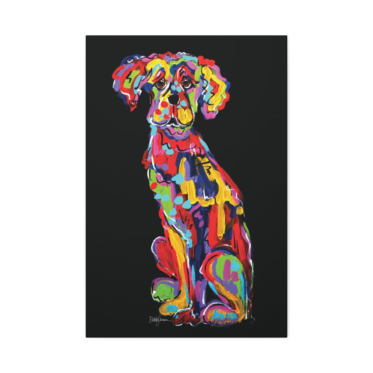 Peely Wally Canvas Art by Debby Carman – Faux Paw Productions