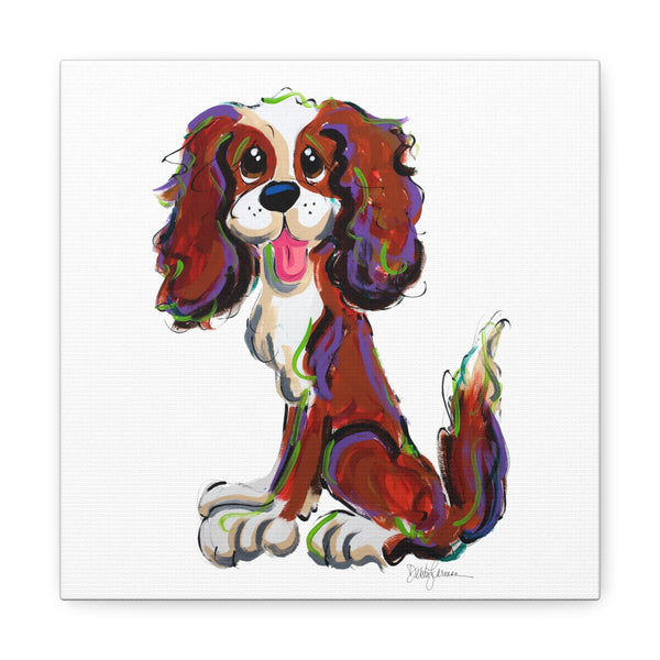 "Cavalinda" Cavalier King Charles Spaniel Canvas Art by Debby Carman ...