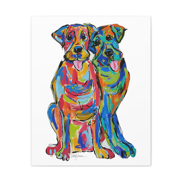 Double Lab Love by Debby Carman – Faux Paw Productions