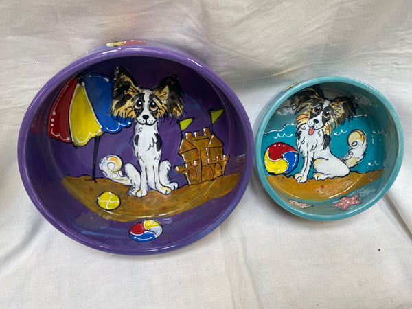 Papillon beach bowl set – Faux Paw Productions
