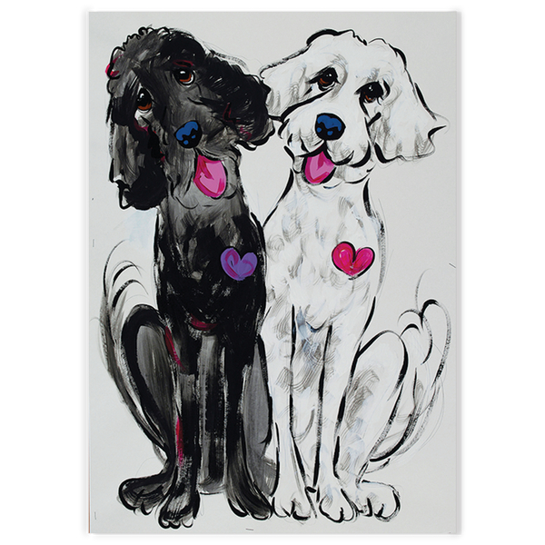 "Labra-double" by Debby Carman – Faux Paw Productions