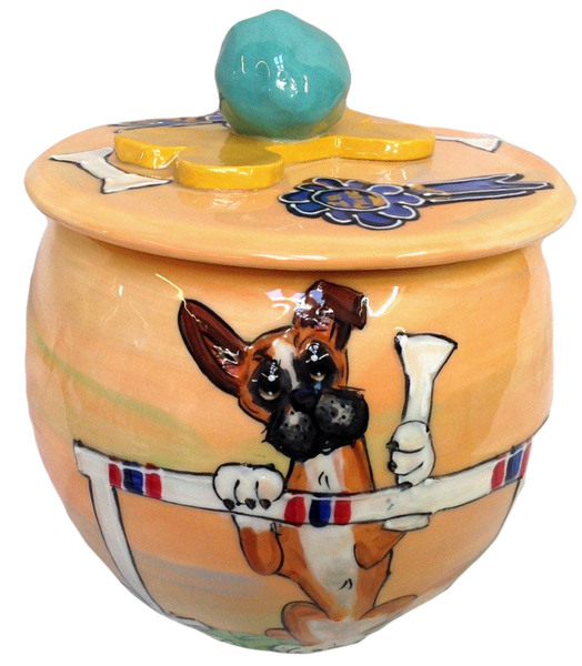 Boxer Cookie Jar – Faux Paw Productions
