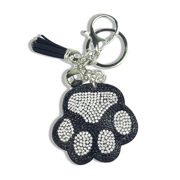 Bling Paw Print Keychain – Faux Paw Productions