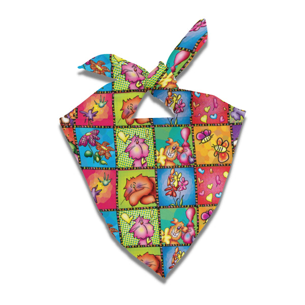 Canoodledeedoodle Pet Bandana Yellow Dog Design, Inc. – Faux Paw ...