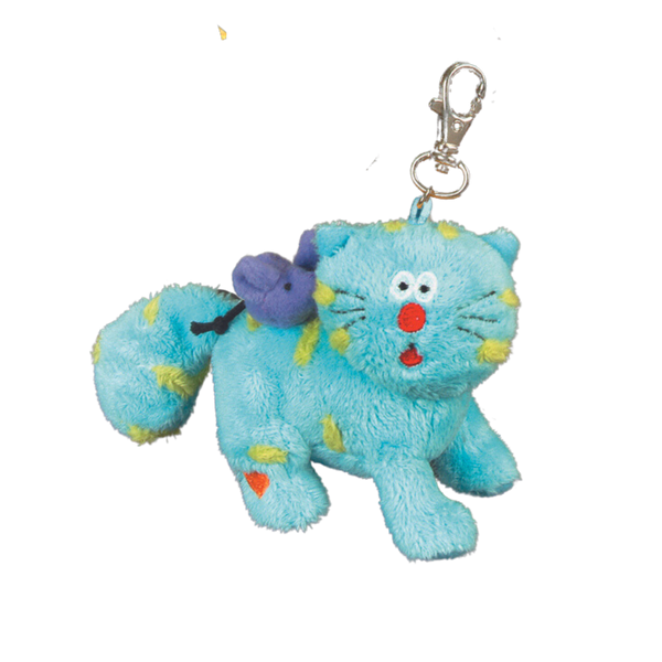 Bowzers & Meowzers Plush Key Fob – Faux Paw Productions