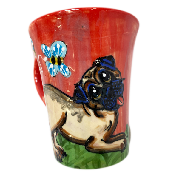 Custom Pug Breed Mug Set | Faux Paw Productions
